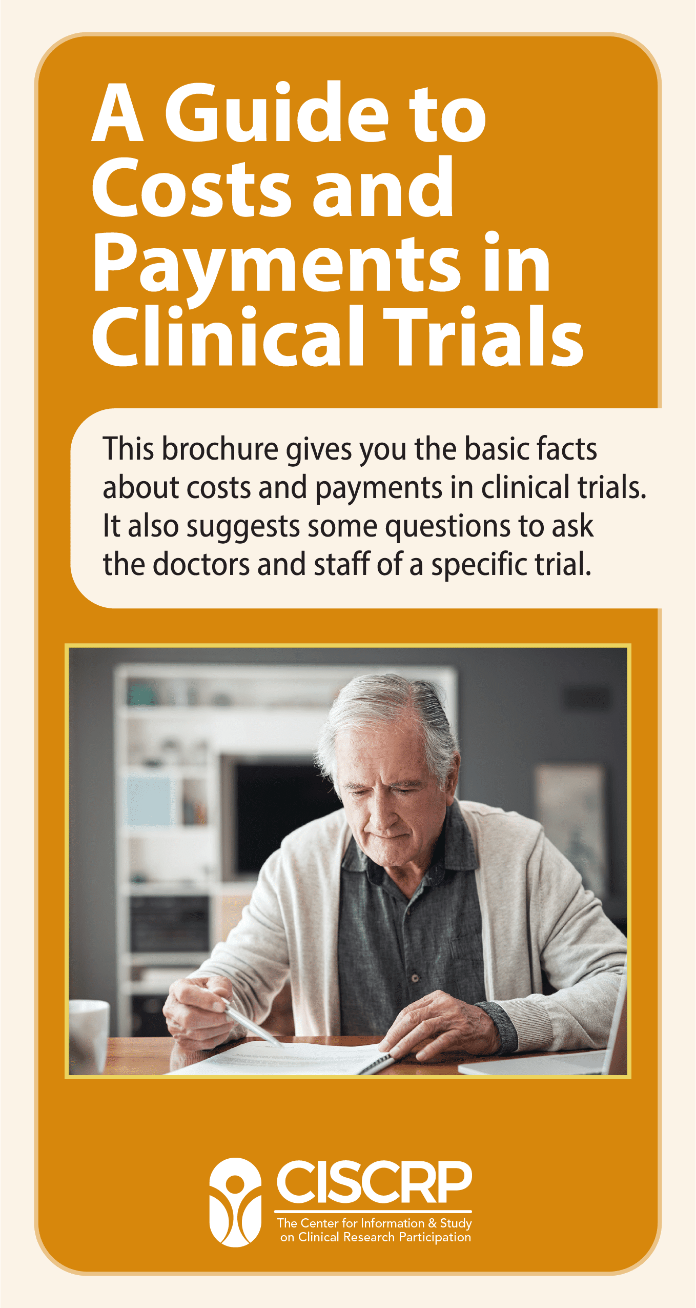 A Guide to Costs and Payments in Clinical Trials - Brochure
